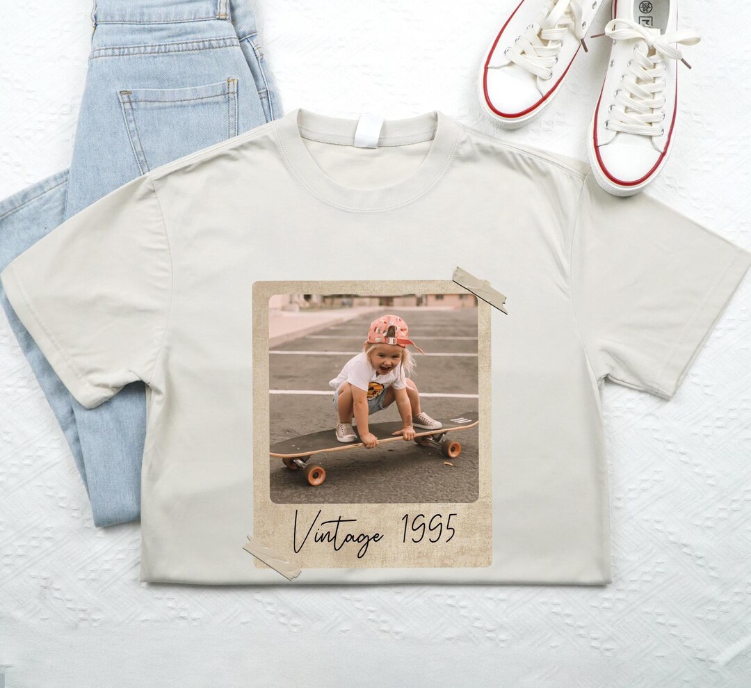 Custom Vintage Old Photo Shirt, Custom Shirt With Picture Personalized ...