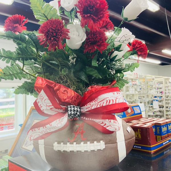 Football Flower Arrangement - Etsy