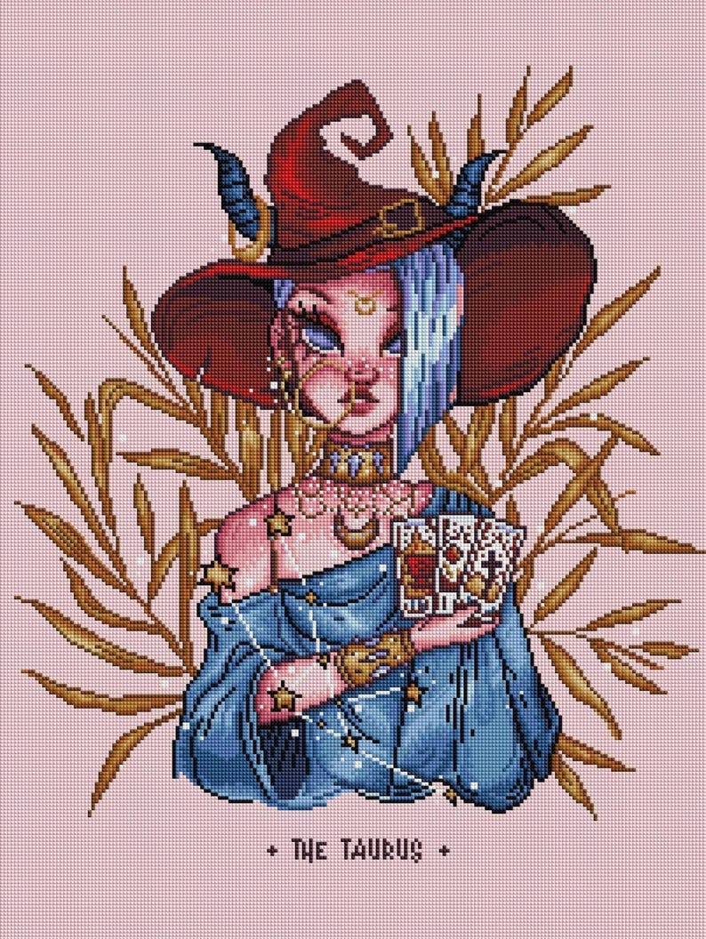 Taurus - Completed Diamond Painting - Etsy