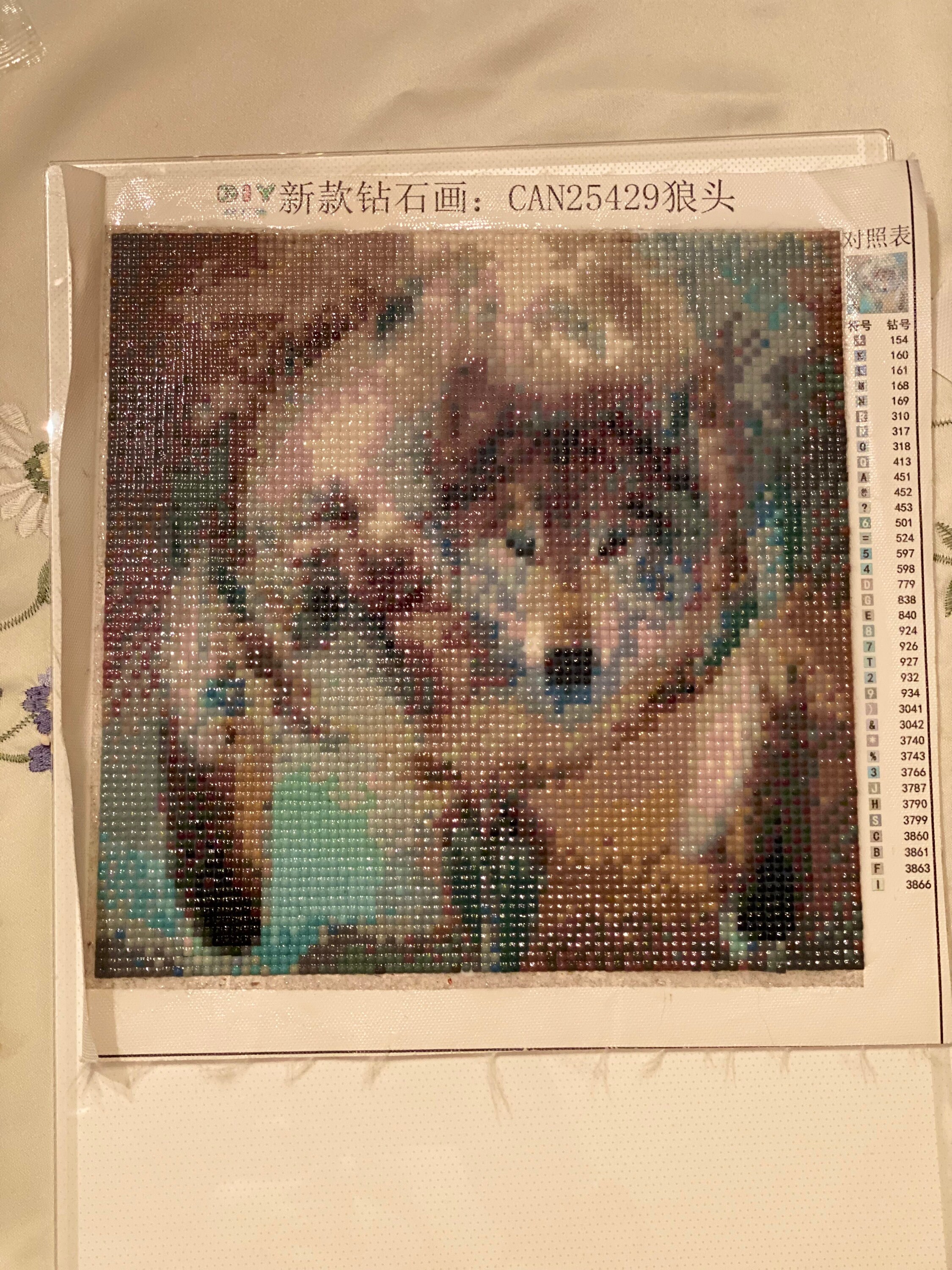 Wolf Dreams of Peace Diamond Painting - Etsy