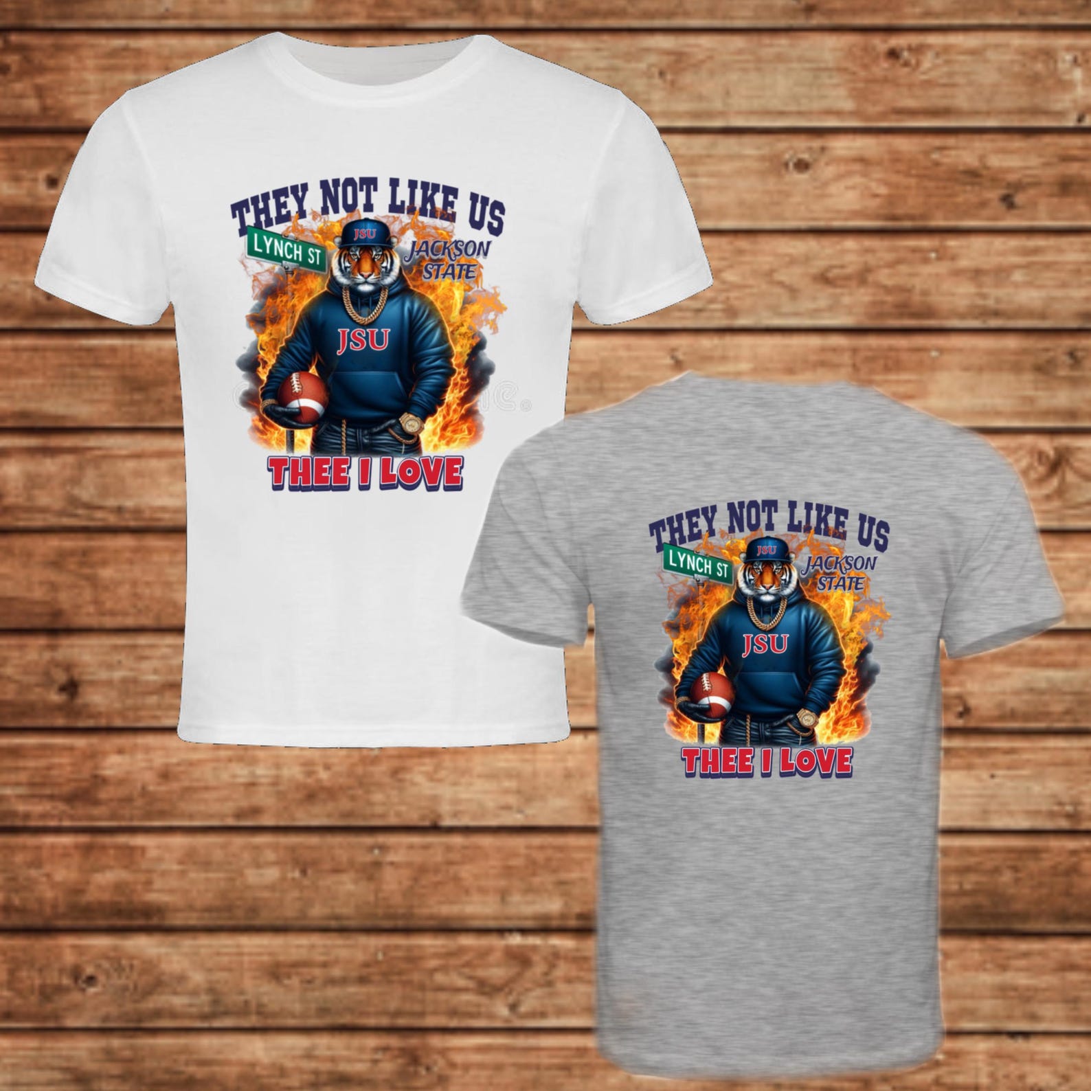 JSU Tigers PNG Design, Hbcu Png File, Guard the Yard Png , Thee I Love ...