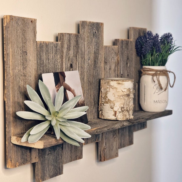 Barnwood Shelf - Etsy