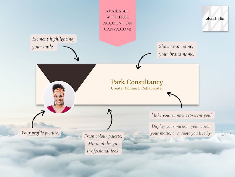 Clean Simple Minimal Professional Linkedin Banners for Personal or ...