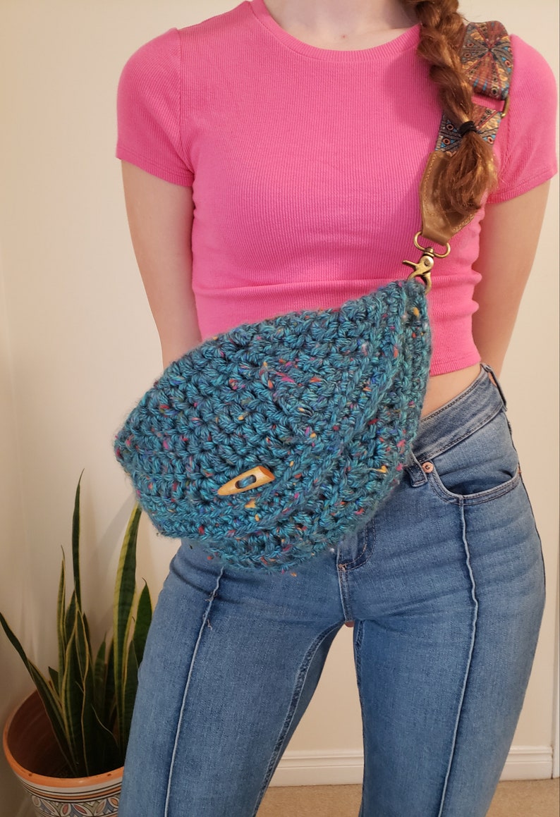 Crossbody Bag Crochet PATTERN, CLARE Crossbody / Sling Bag, Crochet ...
