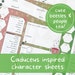 Caduceus Clay the Mighty Nein DND Character Sheets, Critical Role ...