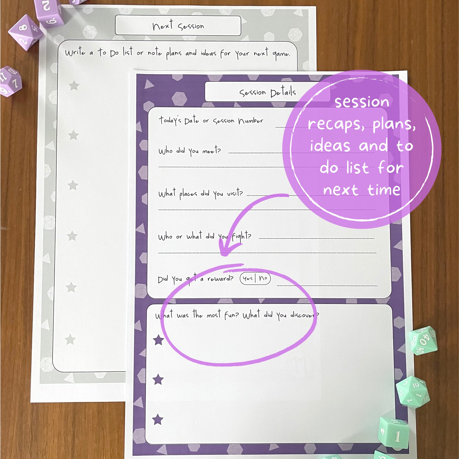 Kids DND Journal, Simple & Guided Child Friendly Dungeons and Dragons ...