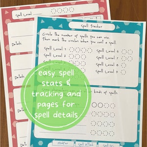 Kids DND Character Kit, Child Friendly Dungeons and Dragons Character ...