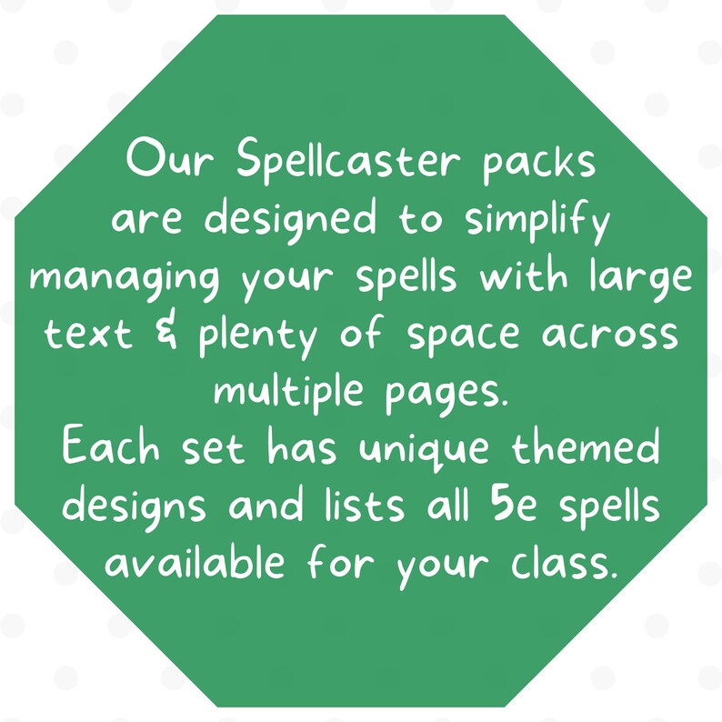Dnd Sorcerer Spelltracker Set All D&D 5e Sorcerer Spell Lists - Etsy