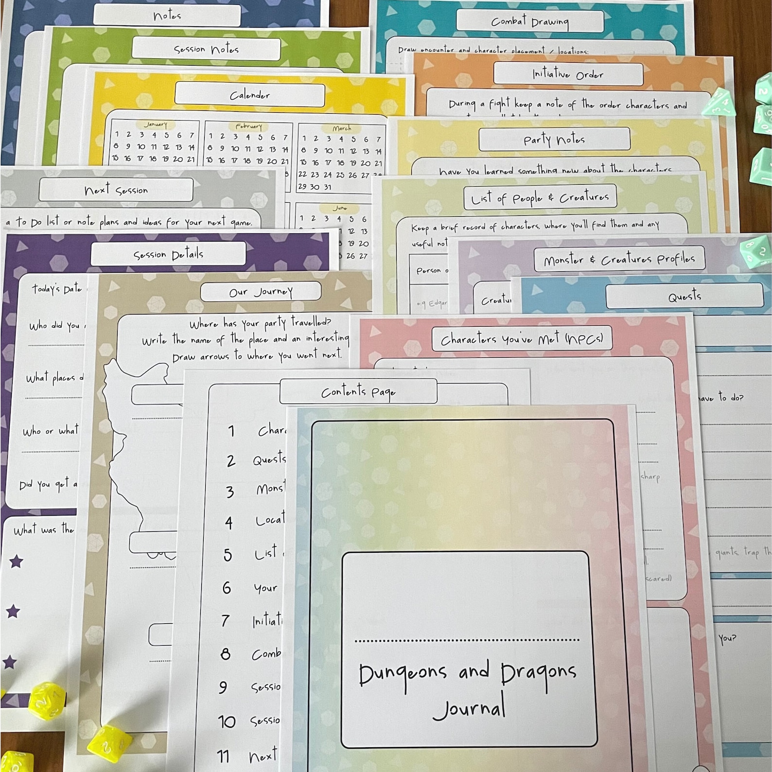 Kids DND Journal, Simple & Guided Child Friendly Dungeons and Dragons ...