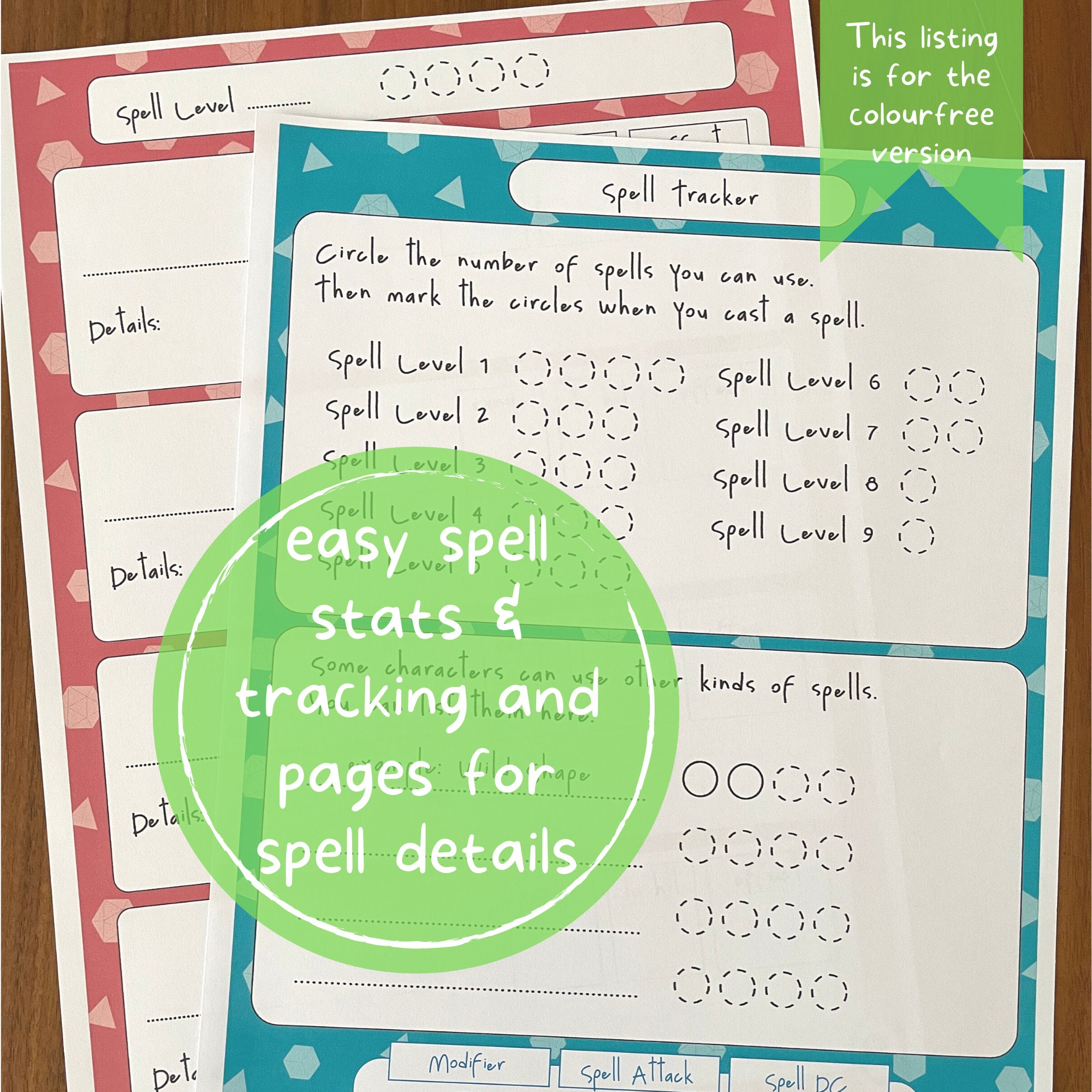 Kids DND Character Kit Child and DND Beginner Friendly - Etsy