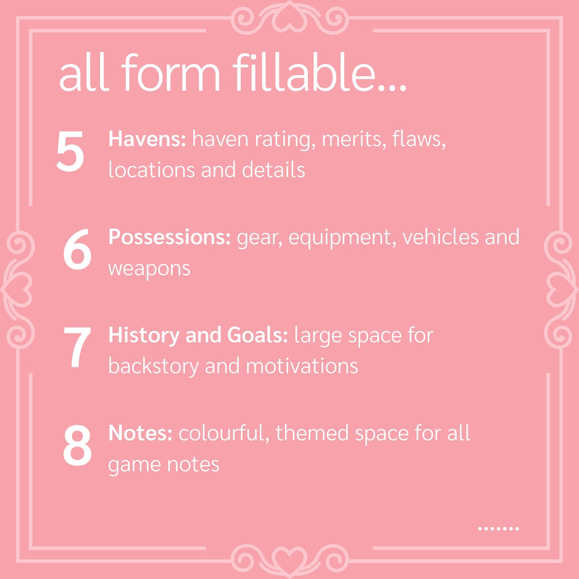 V5 Vampire the Masquerade Character Sheets Form Fillable | Vtm V5 ...