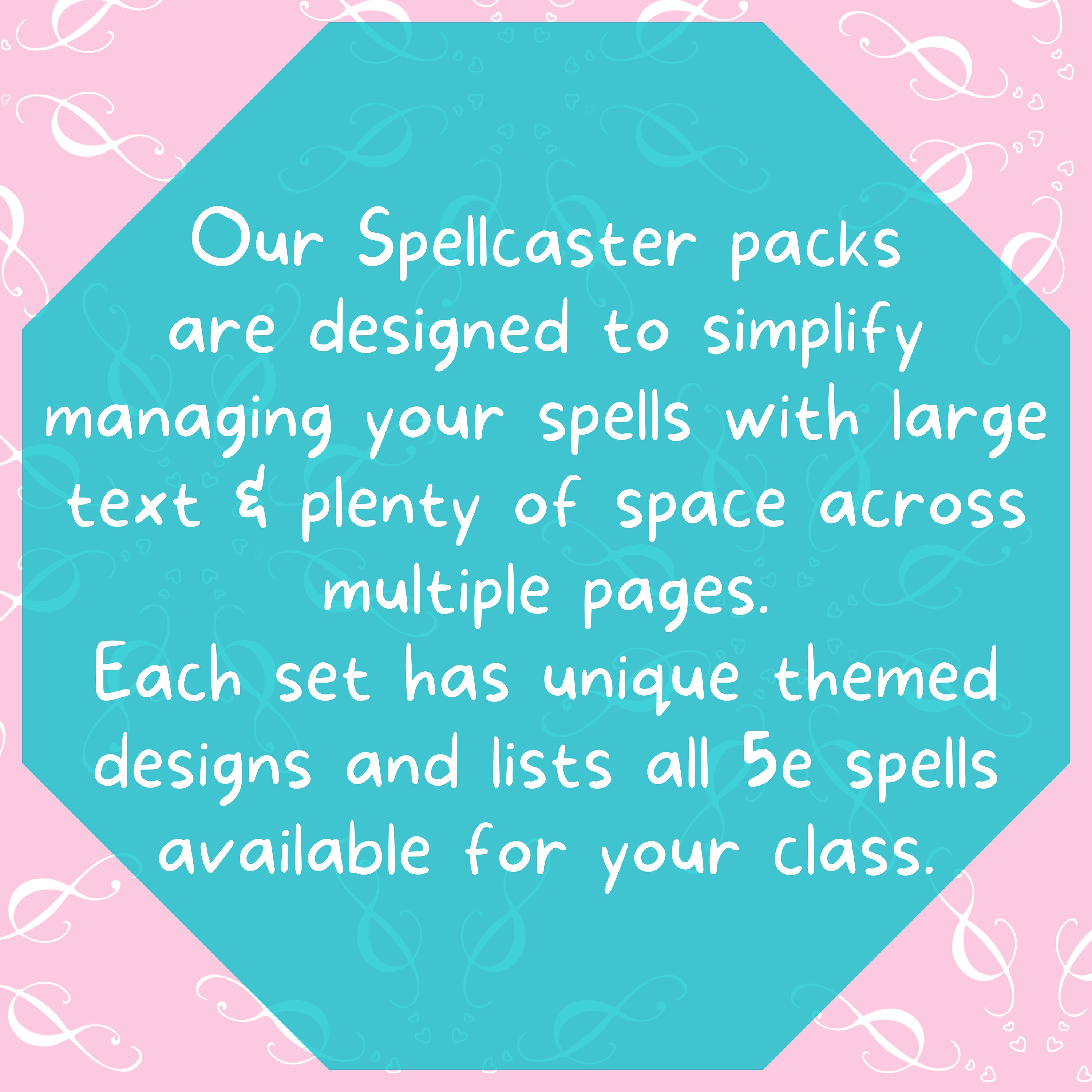 Bard Spelltracker Set All D&D 5e Bard Spell Lists and - Etsy Australia