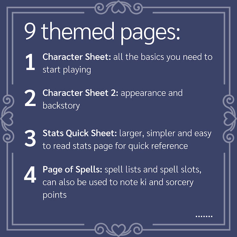 Critical Role DND 5e Character Sheets, Dungeons and Dragons Monster D&D ...