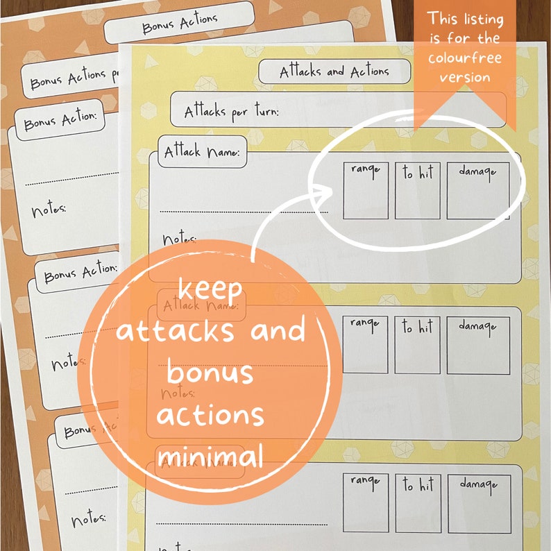 Kids DND Character Kit Child and DND Beginner Friendly - Etsy