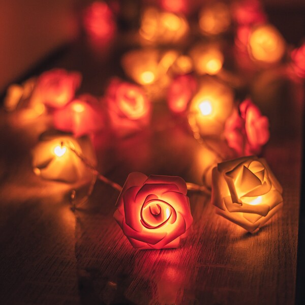 Shop Flower String Lights Online - Etsy