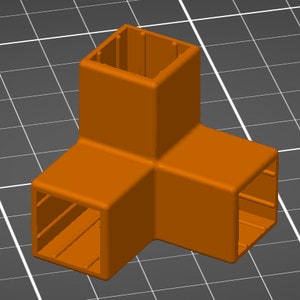 1/2 Inch SQUARE Wooden Dowel Rod Connectors - Etsy