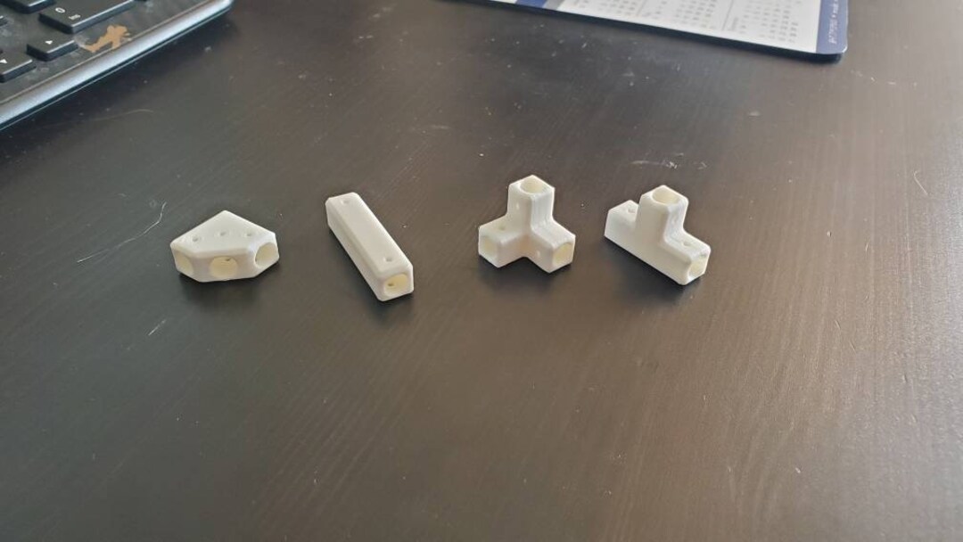 1/4 in Wooden Dowel Rod Connectors FREE SHIPPING - Etsy