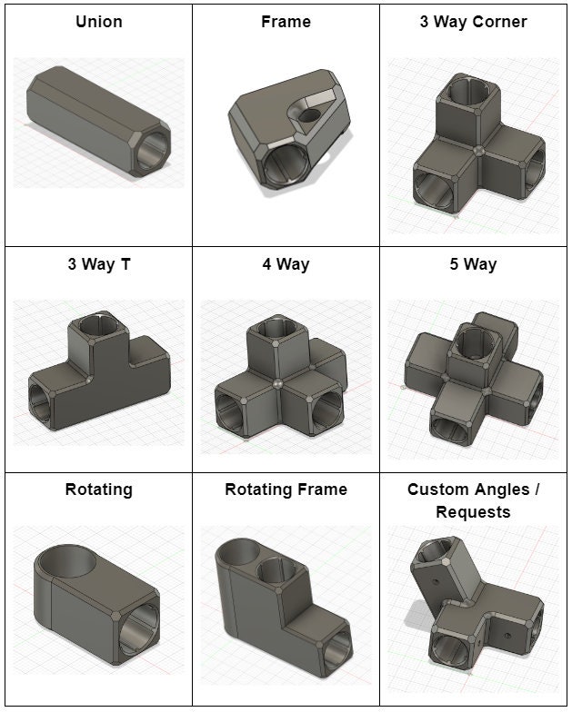 1/2 in Wooden Dowel Rod Connectors - Etsy