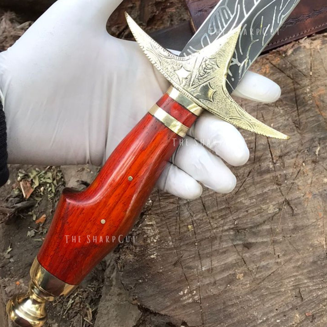 Handmade Steel Dagger With Beautiful Wood Handle ,AI Dagger,dagger for ...