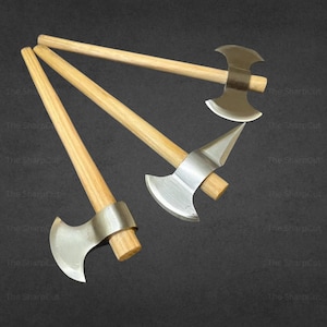 Pizza Axe, Pizza Slicer Hand Forged Viking Pizza Cutter, Meat and ...