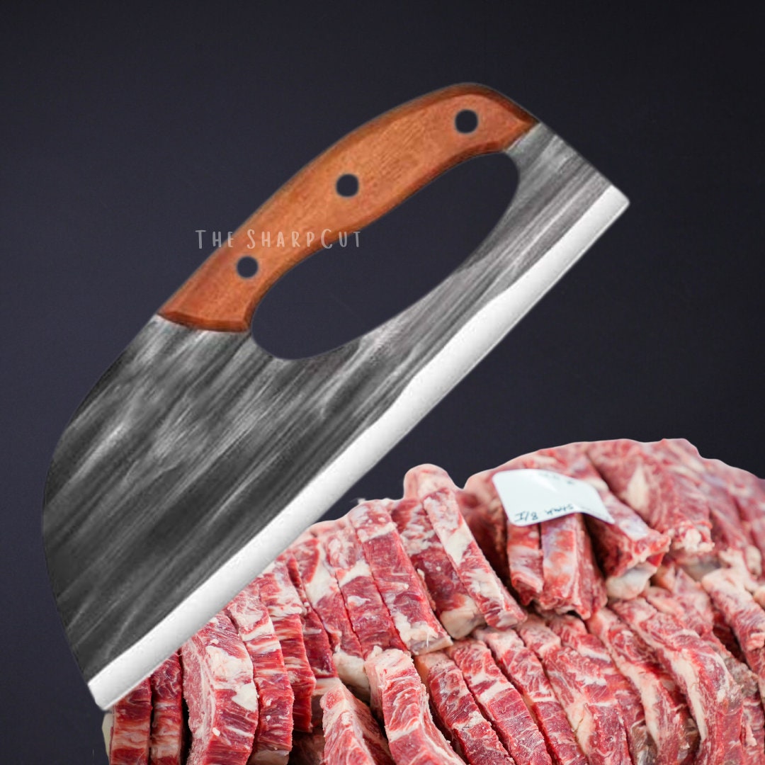 Meat Cleaver Knife Forged Kitchen Knife Lady Kitchen Knives - Etsy