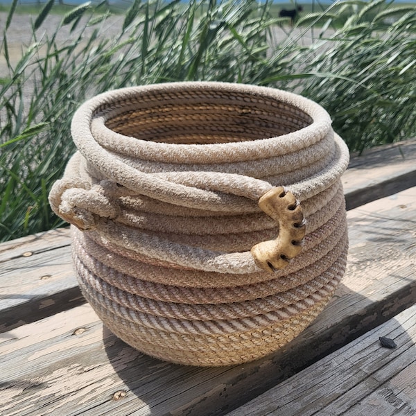 Rope Bowl - Etsy