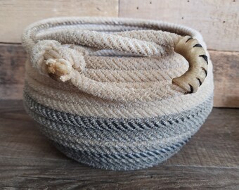 White Rope Bowl - Etsy