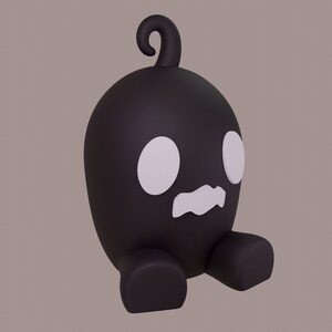 Stardew Valley Krobus 3D Printed Resin Figure - Etsy