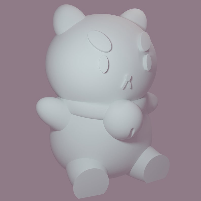 Bee and Puppycat Cute Figure 3D Printed Fan Art - Etsy