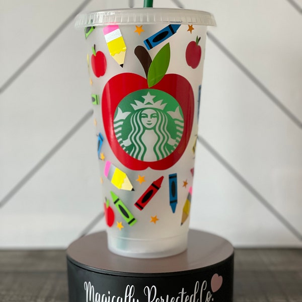 Starbucks Teacher - Etsy