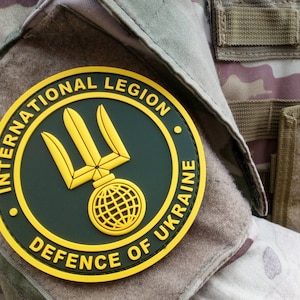 Ukrainian International Support Legion Morale 3D PVC Patch - Etsy