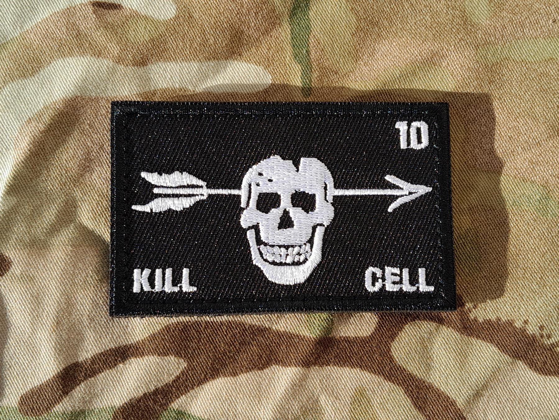 Forward Kill Cell 10 Embroidered Patch - FOG Operation Group FOB Base ...