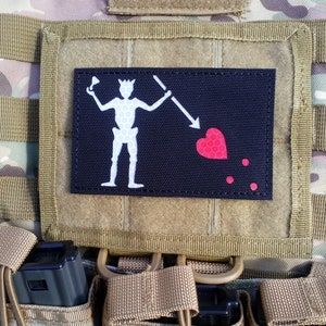 Blackbeard Jolly Roger Ukrainian Private Security Occult Patch ...