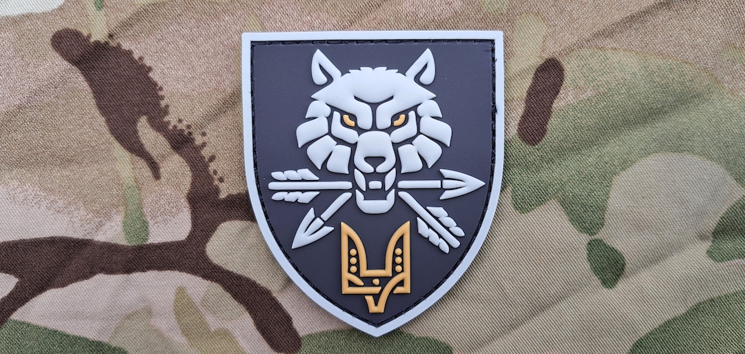 Ukrainian Special Operations Force SOF Morale 3D PVC Patch - Support ...