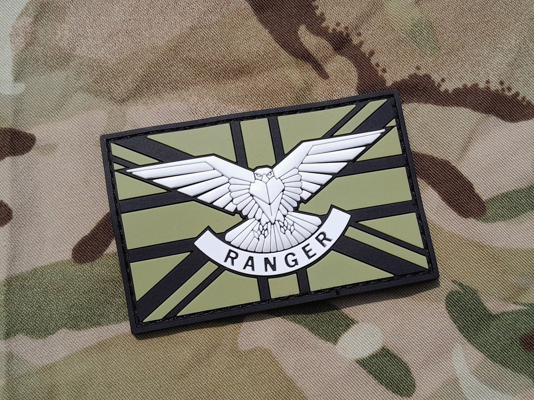 UK Ranger Regiment Morale 3D PVC Patch - British SAS Special Operations ...