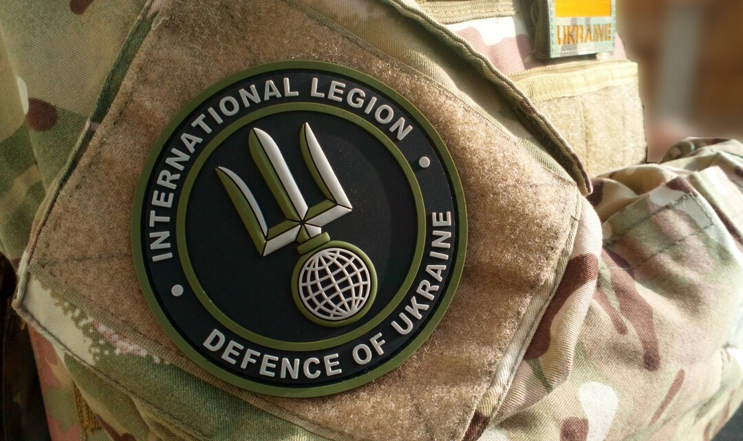 Ukrainian International Support Legion Morale Subdued 3D PVC Patch ...