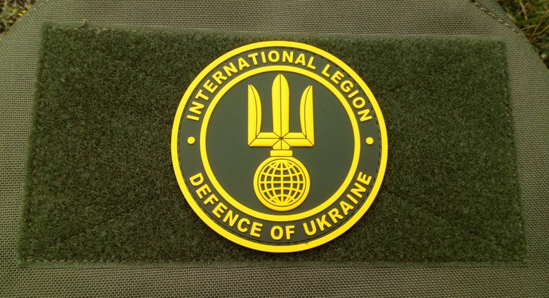 Ukrainian International Support Legion Morale 3D PVC Patch - Foreign ...