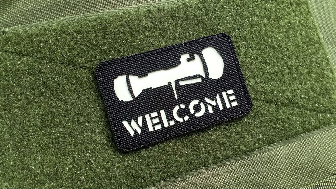 Welcome to Ukraine NLAW Rocket Launcher IR Patch - Reflective Trust ...