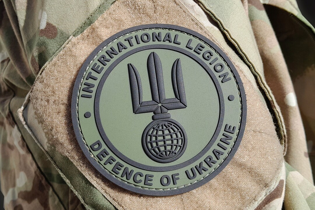 International Support Legion Morale Black/green 3D PVC Patch ...