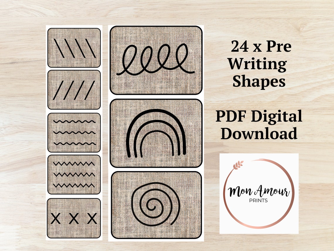 Pre-writing Lines | Mark Making | Fine Motor Skills | Tracing Activity ...