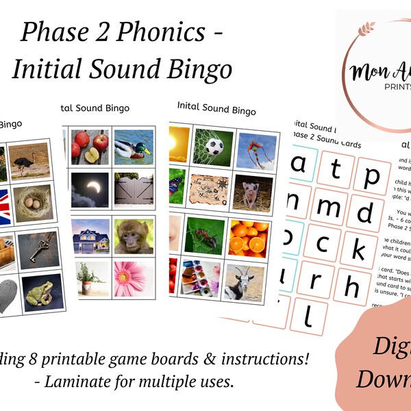 Beginning Sounds - Etsy