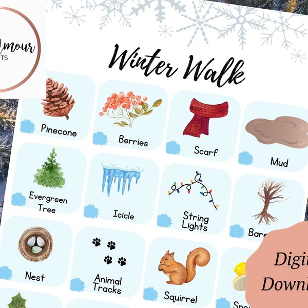 Nature Scavenger Hunt - Etsy