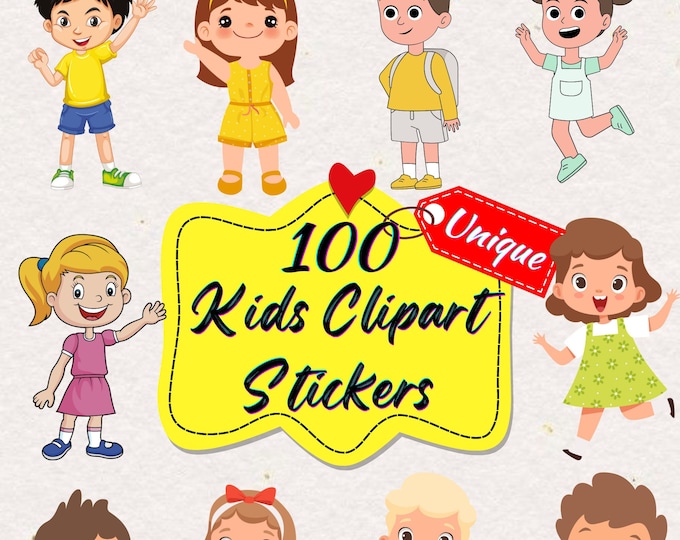 60 Kids PNG, Kids Clipart, Children Clipart, Kids PNG, Boy and Girl ...