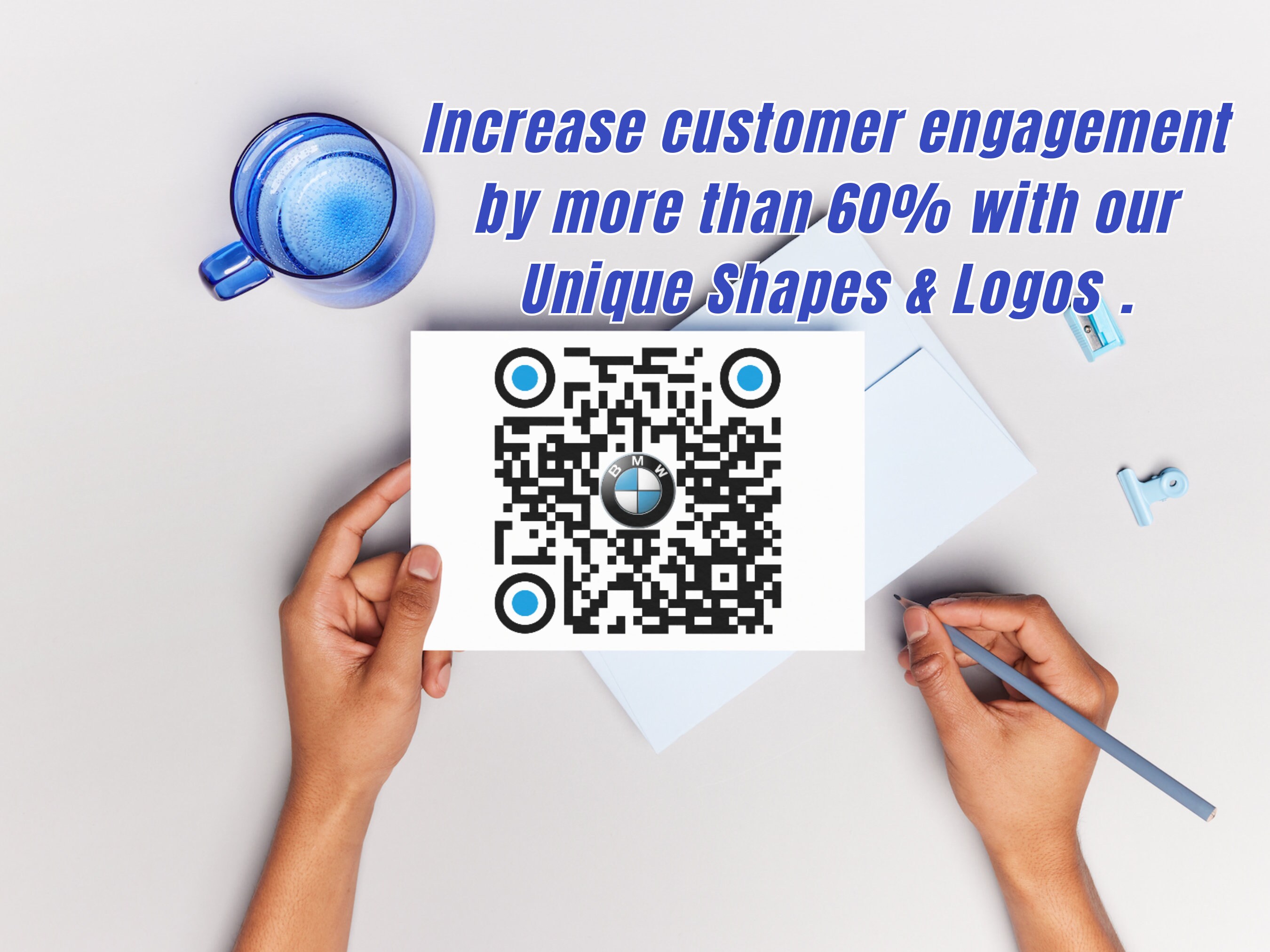 Design Custom QR Code, Professional Custom QR Code With Logo, Website ...