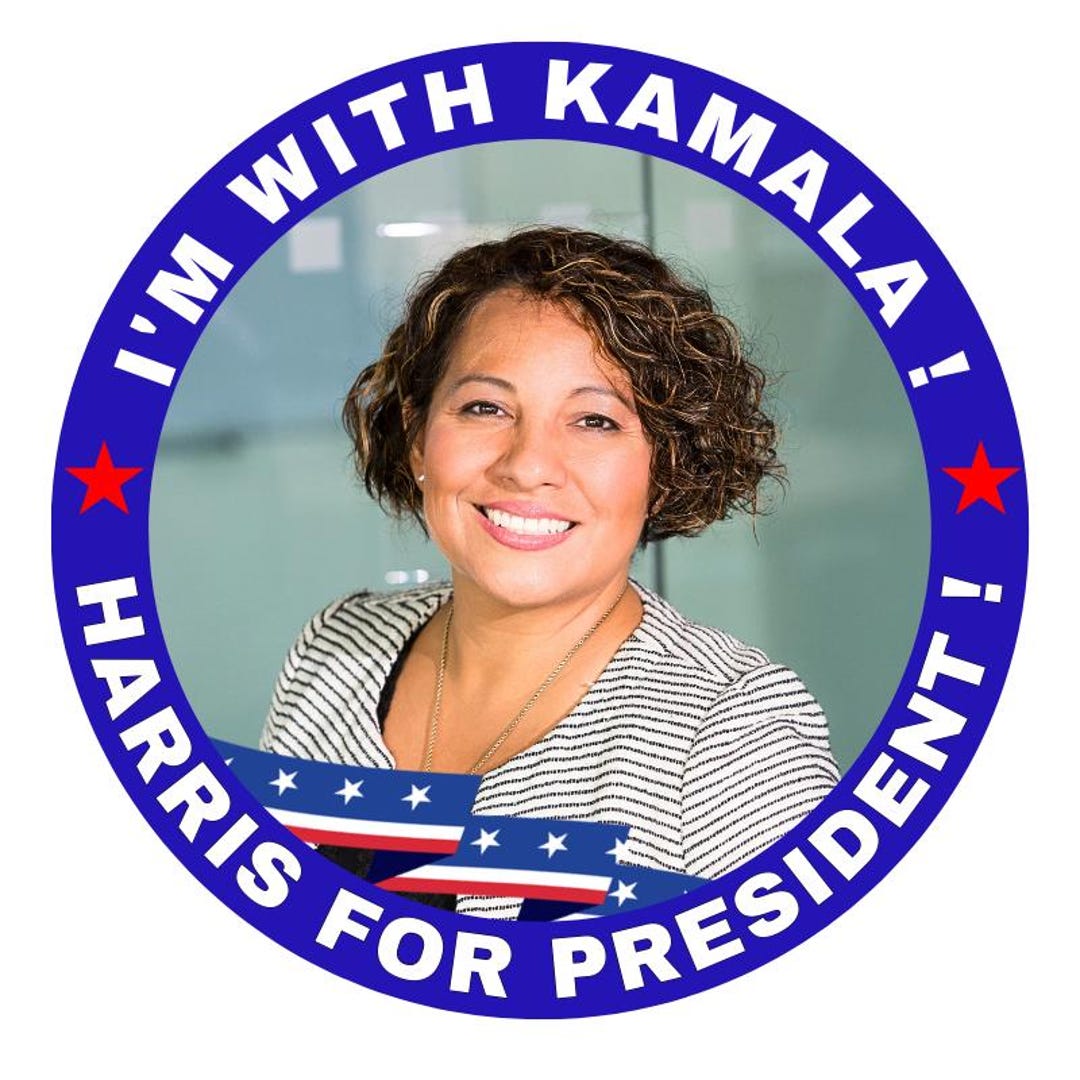 Custom Kamala Harris Support Social Media Profile Picture Kamala Harris ...