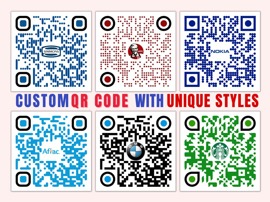 Digital Custom QR Code, Logo QR Code, Website QR Code, Social Media Qr ...