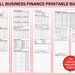 Small Business Printable Bundle, Finance Printable Bundle, Personal ...
