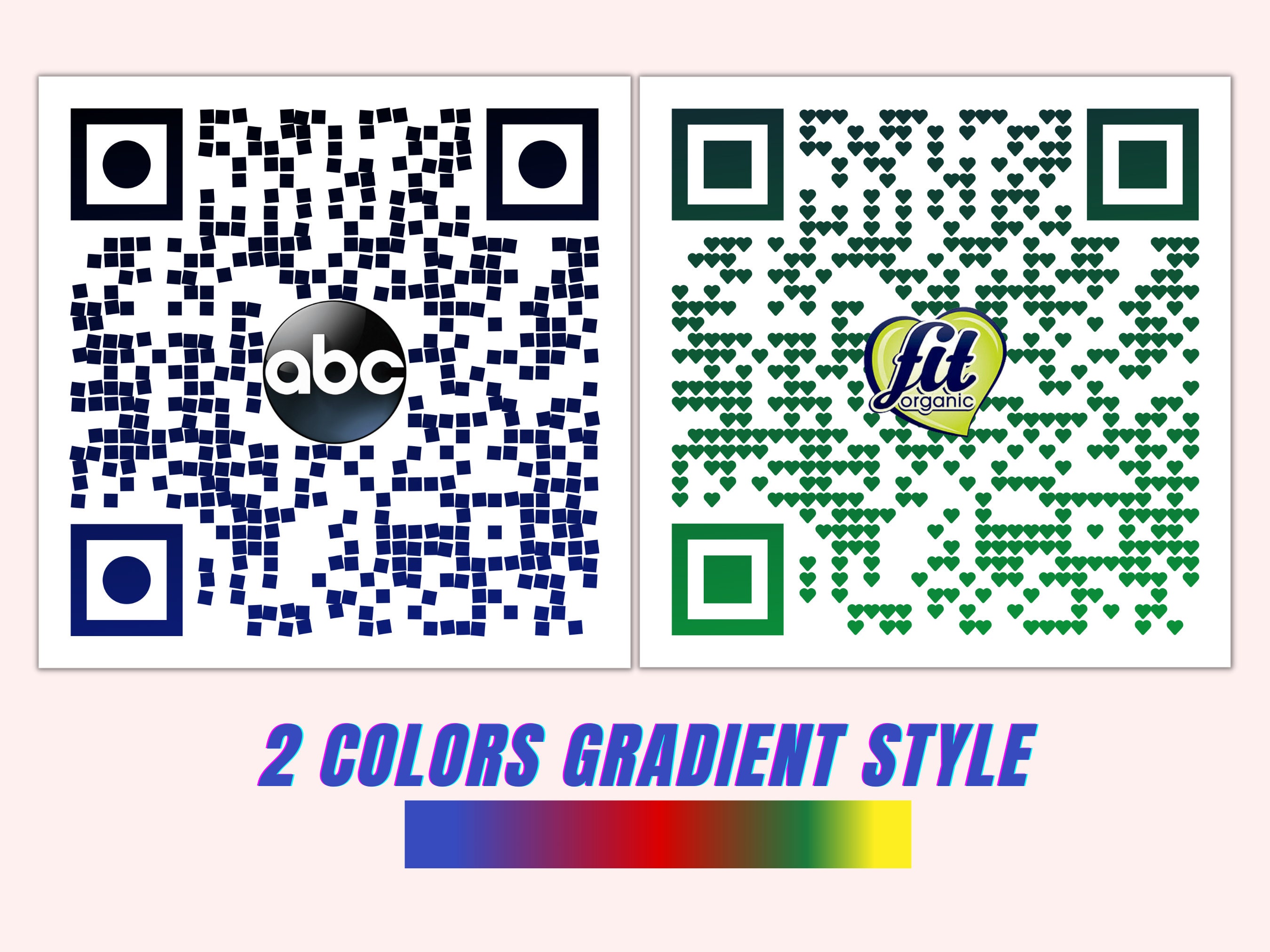 Design Custom QR Code, Professional Custom QR Code With Logo, Website ...