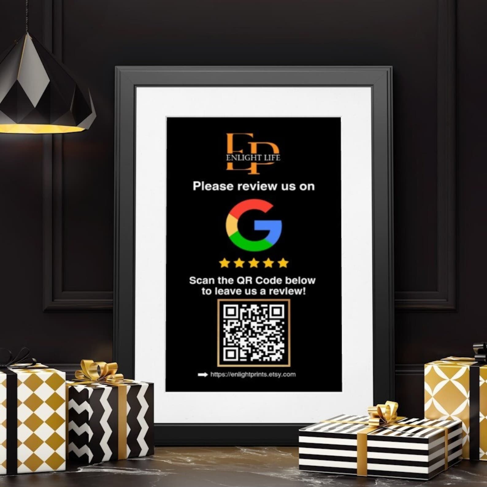 Google Review Card | Google Review QR Code Cards | Google Review Sign ...