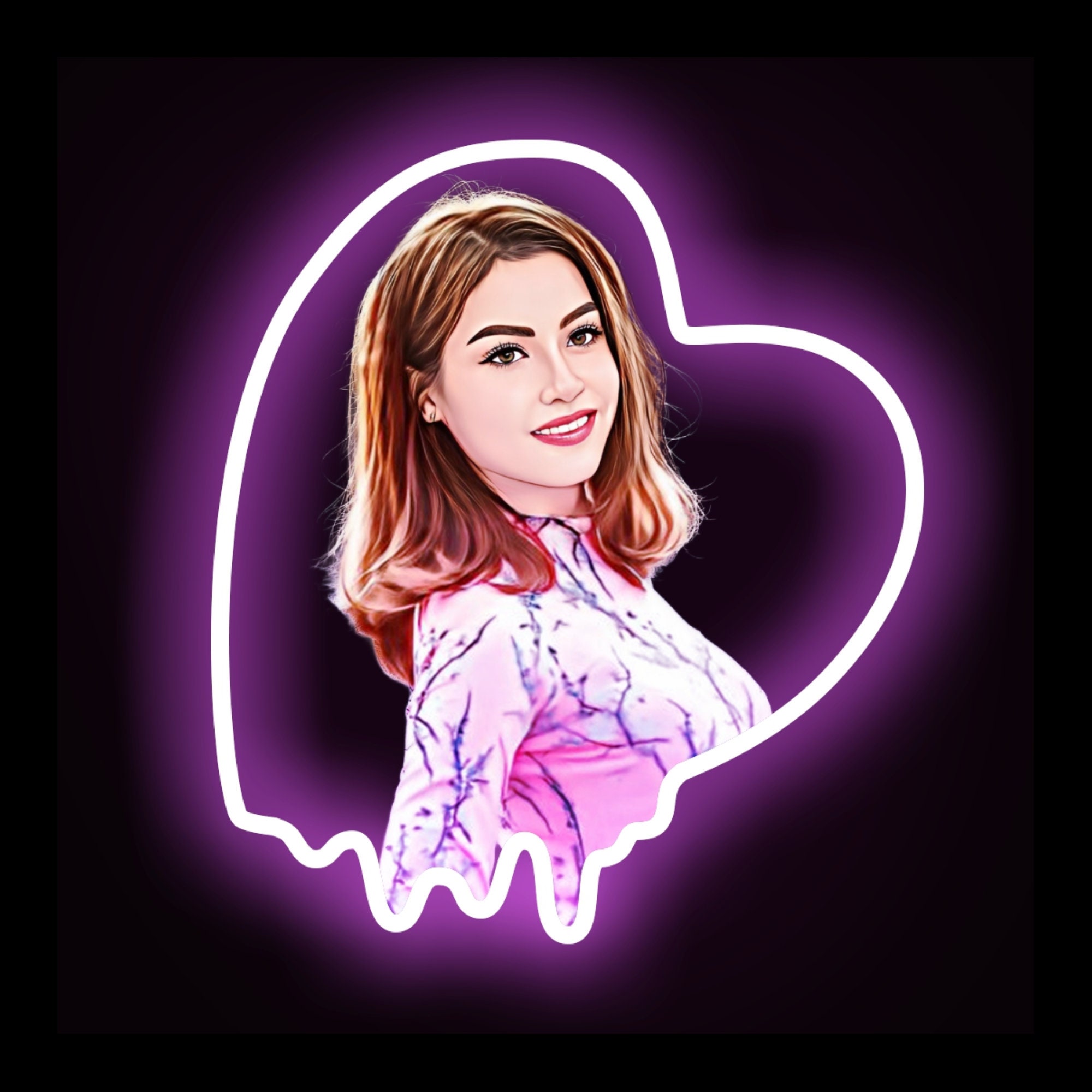 Custom Profile Picture Cartoon Portrait From Photo Social Media Profile ...